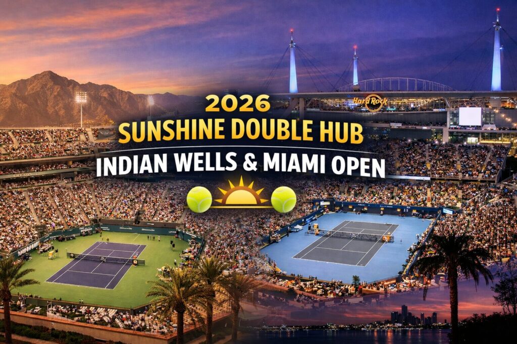 2026 Sunshine Double: Indian Wells & Miami Open Hub - CRUSH AND RUSH NEWS